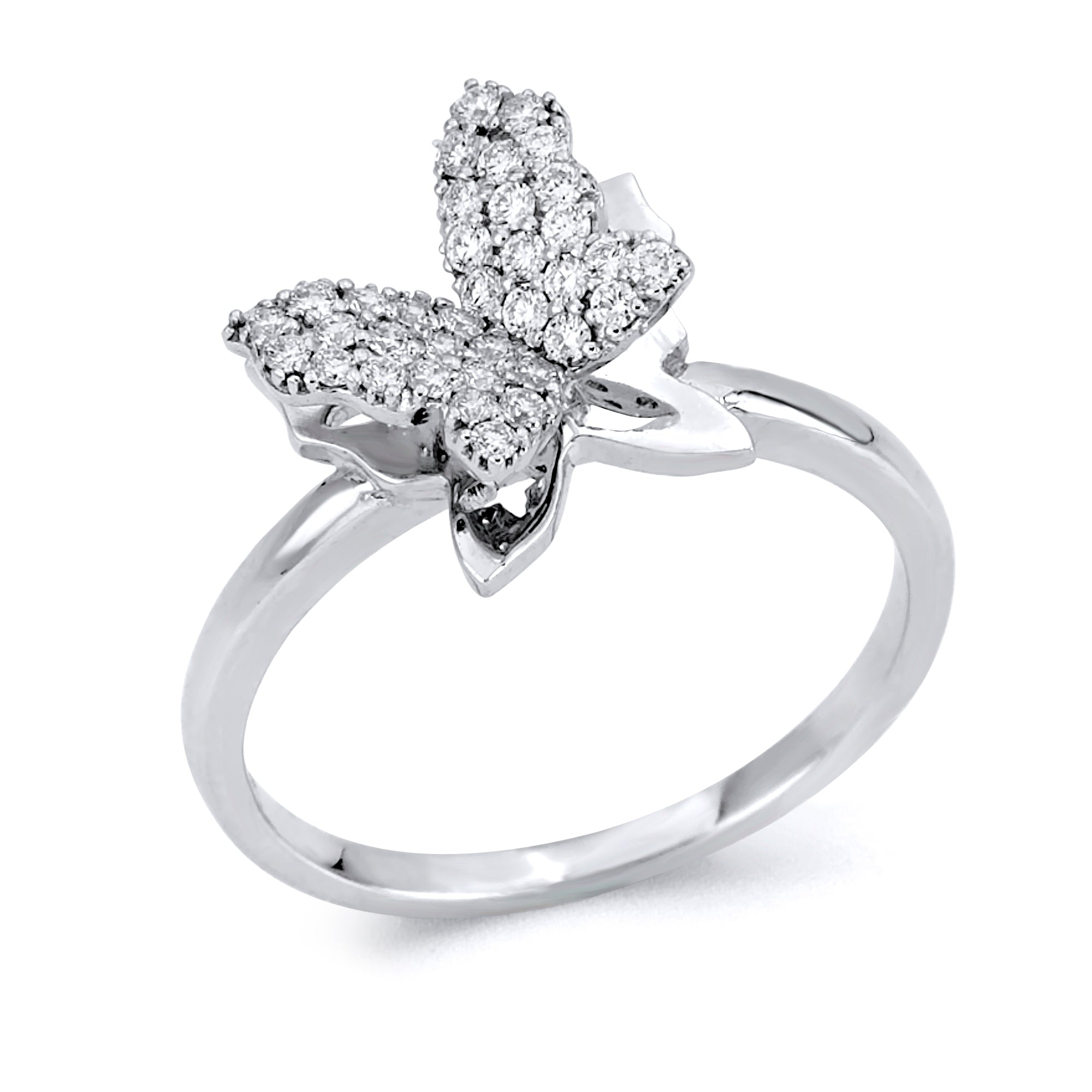 Diamond Butterfly Ring – Dominique's Jewelry