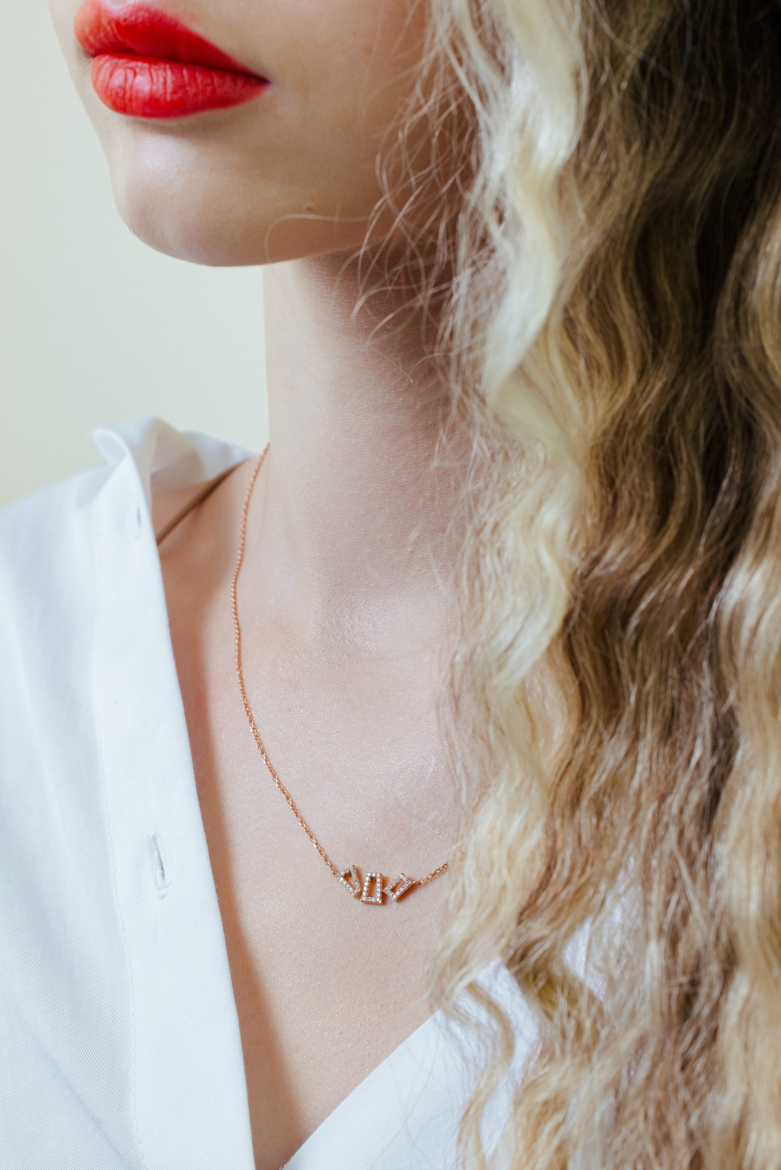 Trapezoid Diamond Necklace – Dominique's Jewelry