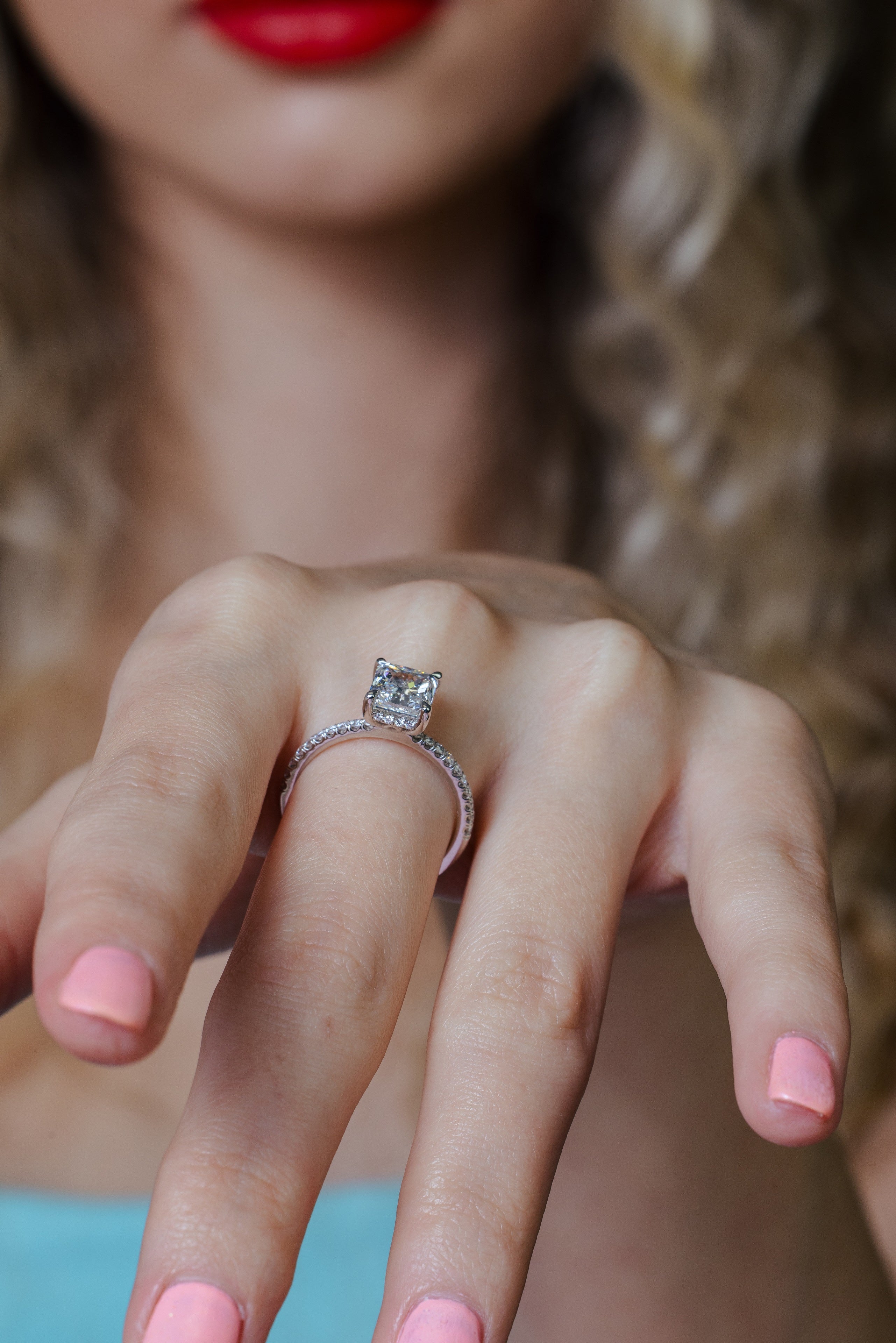 Emerald Cut Diamond Ring – Dominique's Jewelry