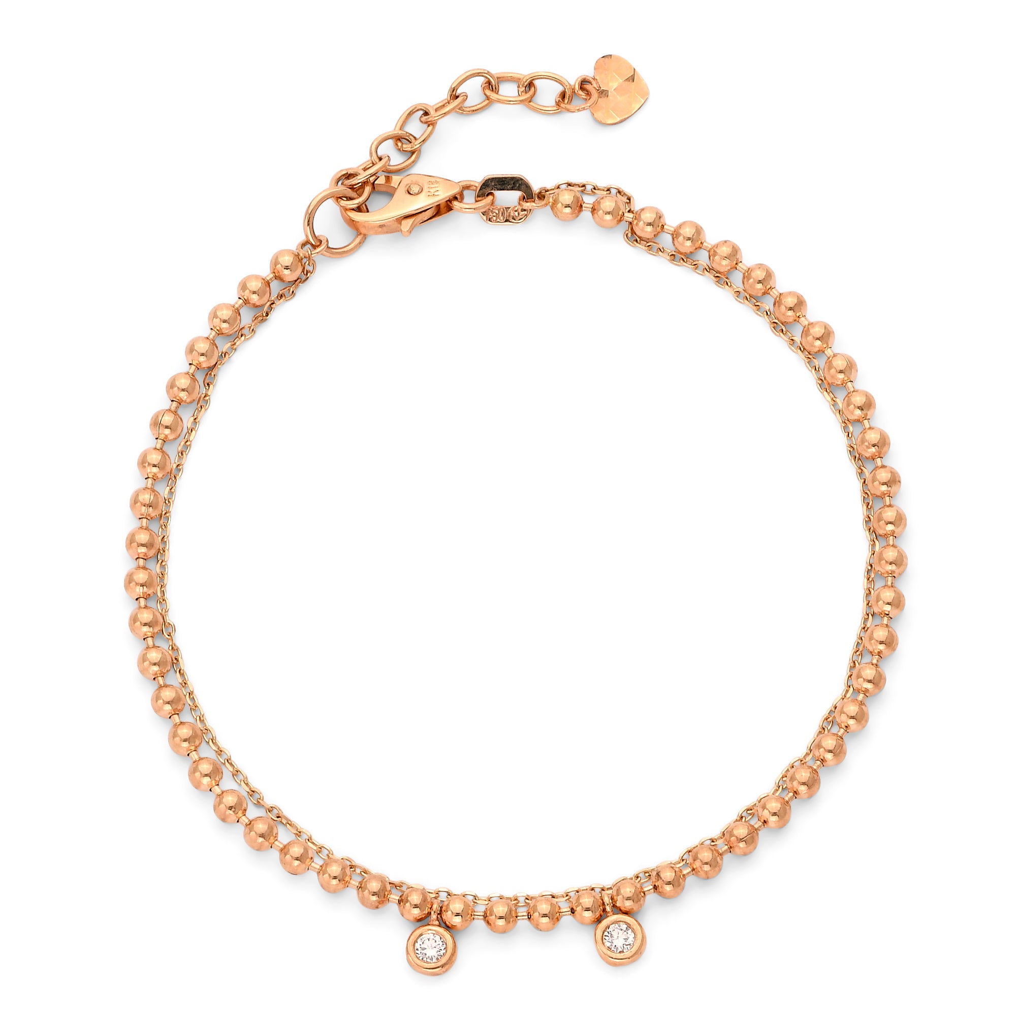 Bezel Diamond Bracelet – Dominique's Jewelry