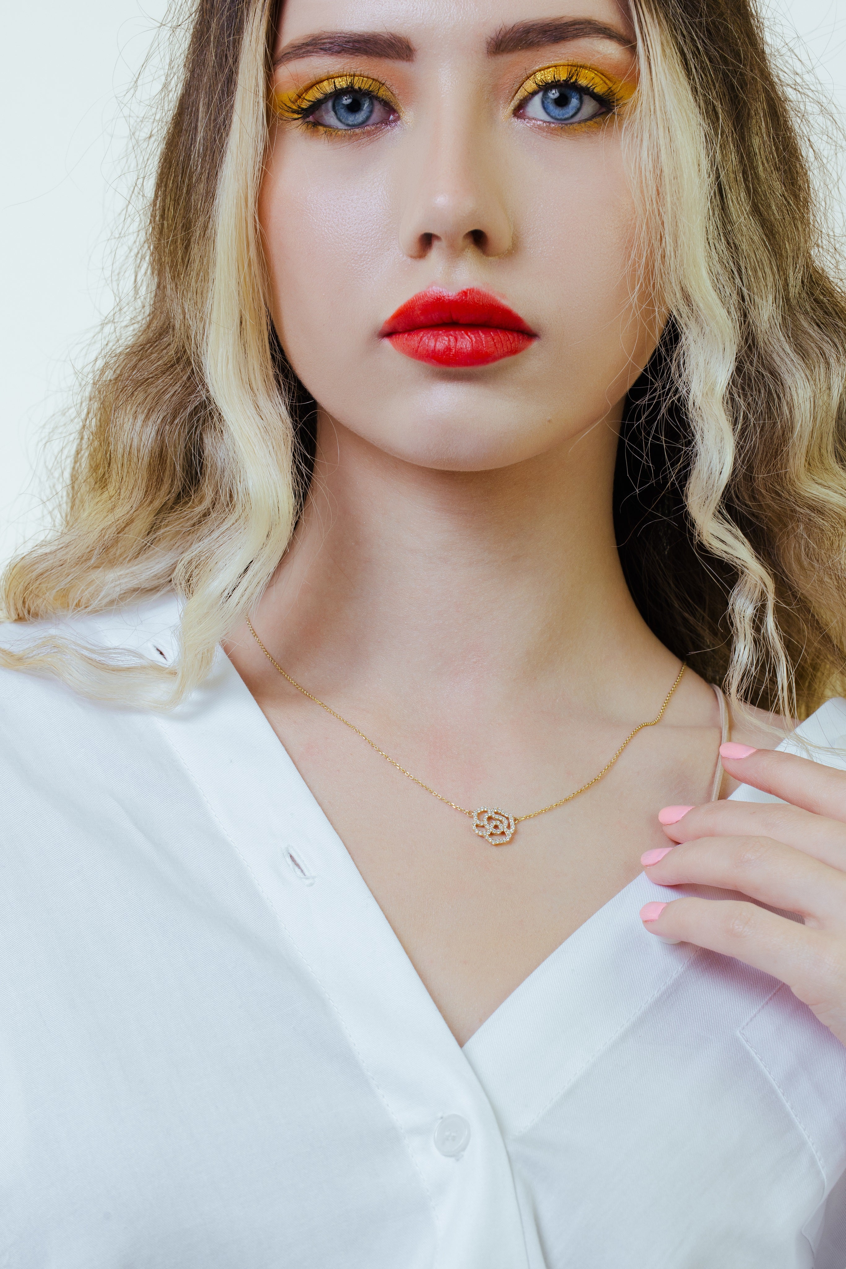 Rose Diamond Necklace – Dominique's Jewelry